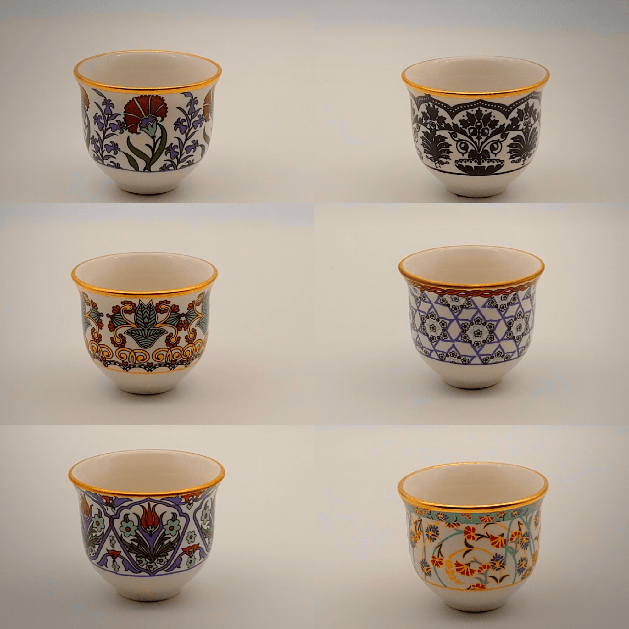 Gawa Mırra Cups - Authentic Turkish Coffee Cups