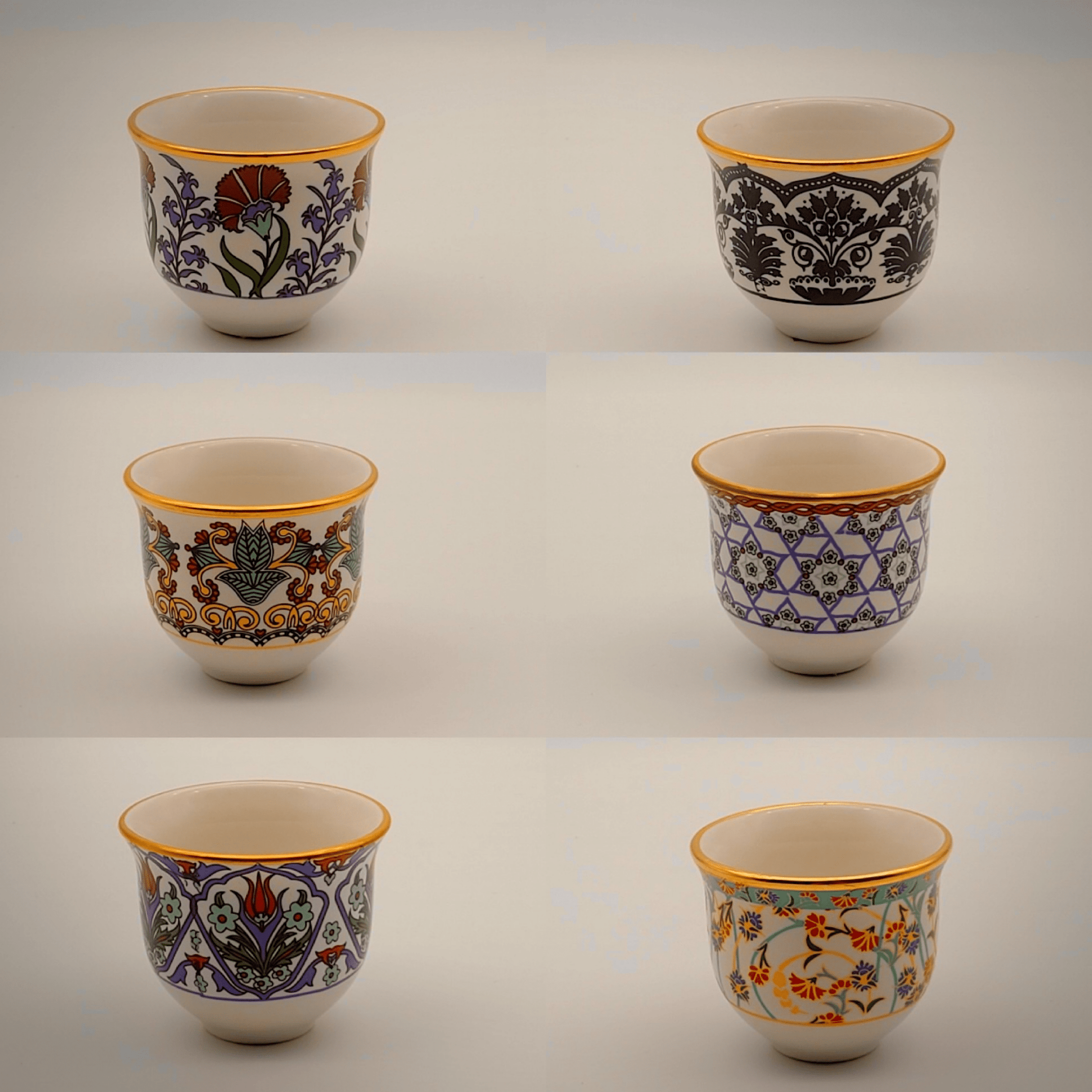 Gawa Mırra Cups - Authentic Turkish Coffee Cups